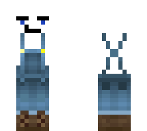 Overalls base (Credit me) | Minecraft Skin
