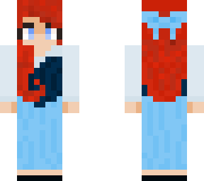 Princess Ariel - Blue Town Dress (Little Mermaid Peasant Dress ...