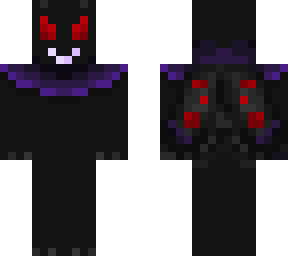purple mothman | Minecraft Skin