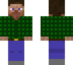 Steve in green | Minecraft Skin