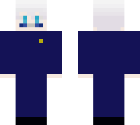 Young gojo | Minecraft Skin