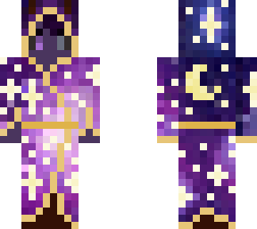 Asteri in wizard robes | Minecraft Skin