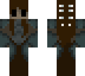 Blue armored orc | Minecraft Skin
