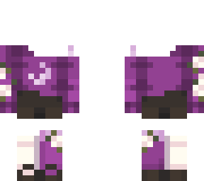 Purple Moon jumper | Minecraft Skin