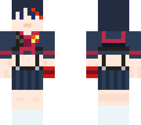 Ryuko Matoi (Kill la Kill) | Minecraft Skin