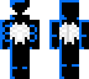 The animated series Symbiote Spider-Man (Fixed) | Minecraft Skin