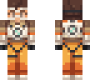Tracer (Overwatch) ~ Edit | Minecraft Skin