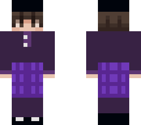 baju raya purple 2 | Minecraft Skin