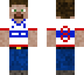 Steve Universidad Catolica Dorsal 8 | Minecraft Skin