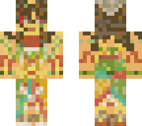 Centeotl - Dios Azteca del Maiz | Minecraft Skin