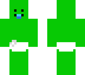 flipflops green | Minecraft Skin