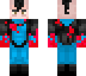 Mohawk mark invincible skin | Minecraft Skin