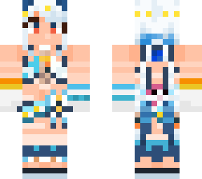 Mualani from Genshin Impact | Minecraft Skin
