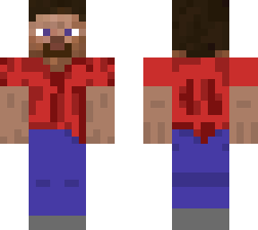 Red Bearded Steve | Minecraft Skin