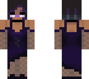 Skibidi black dress skin | Minecraft Skin