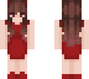 fnf girlfriend | Minecraft Skins