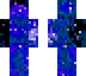 Blue Galaxy Steve | Minecraft Skin