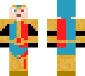 God Tang San WITH GOD OF SEA AND ASURA | Minecraft Skin