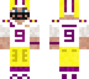 Joe Burrow - LSU - NATTY | Minecraft Skin