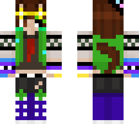 Jupiter fnaf oc classic | Minecraft Skin