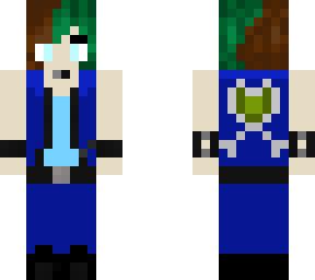 OC split dye | Minecraft Skin