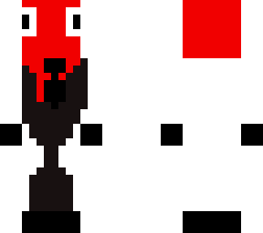 Red Rainbow Friend | Minecraft Skin