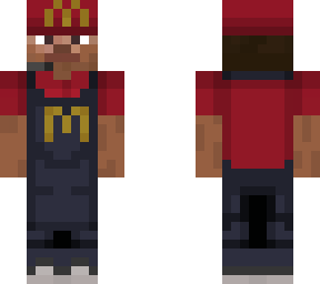 mcdonalds steve | Minecraft Skins