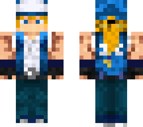 Blue Terry Bogard | Minecraft Skin
