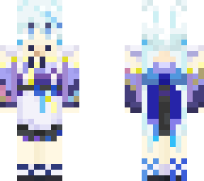 genshin furina | Minecraft Skins