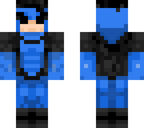 blue suit invincible | Minecraft Skins