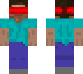 Laser Steve | Minecraft Skin