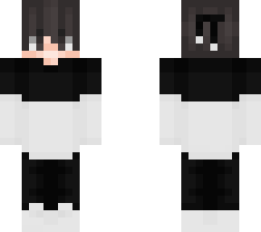 black and white | Minecraft Skins