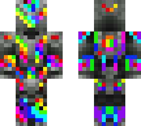 RAINBOW Mech | Minecraft Skin