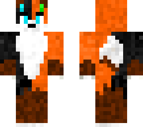 The Inferno Fox | Minecraft Skin