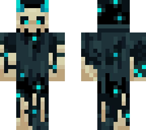 Warden skeleton | Minecraft Skin