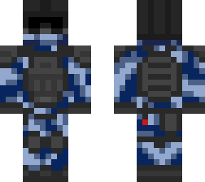 Blue Naval ABU Variant Soldier | Minecraft Skin
