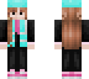 Cyan OSHA Sam | Minecraft Skin