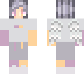 fallen angel in 21st century | Minecraft Skin