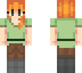 Updated Alex | Minecraft Skin