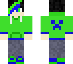 green gamer | Minecraft Skins