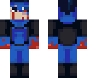 Invincible (Blue suit) V.2 | Minecraft Skin