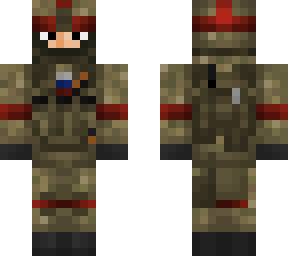 russian soldier | Minecraft Skins