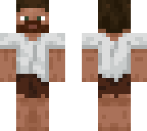 Castaway Steve | Minecraft Skin