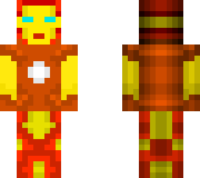iron man | Minecraft Skins