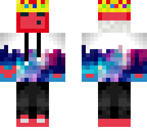 Red Slime King | Minecraft Skin