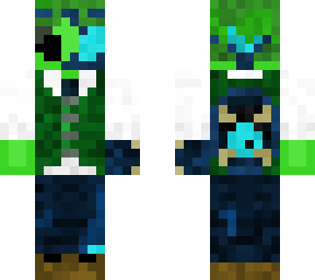 skulk infected alien coldish | Minecraft Skin