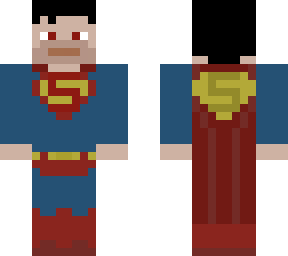 Evil Superman from Superman 3 | Minecraft Skin