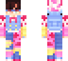 FireBreathMan Pink Team Biome Battle | Minecraft Skin