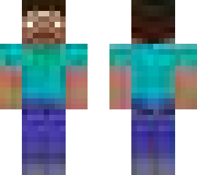 Low Quality JPEG Steve | Minecraft Skin