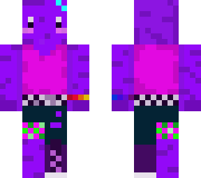 purple alien | Minecraft Skins